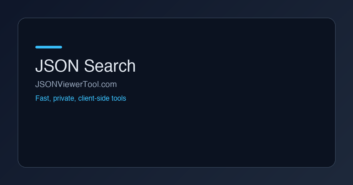 JSON Search & Replace | Find and Replace JSON Values
